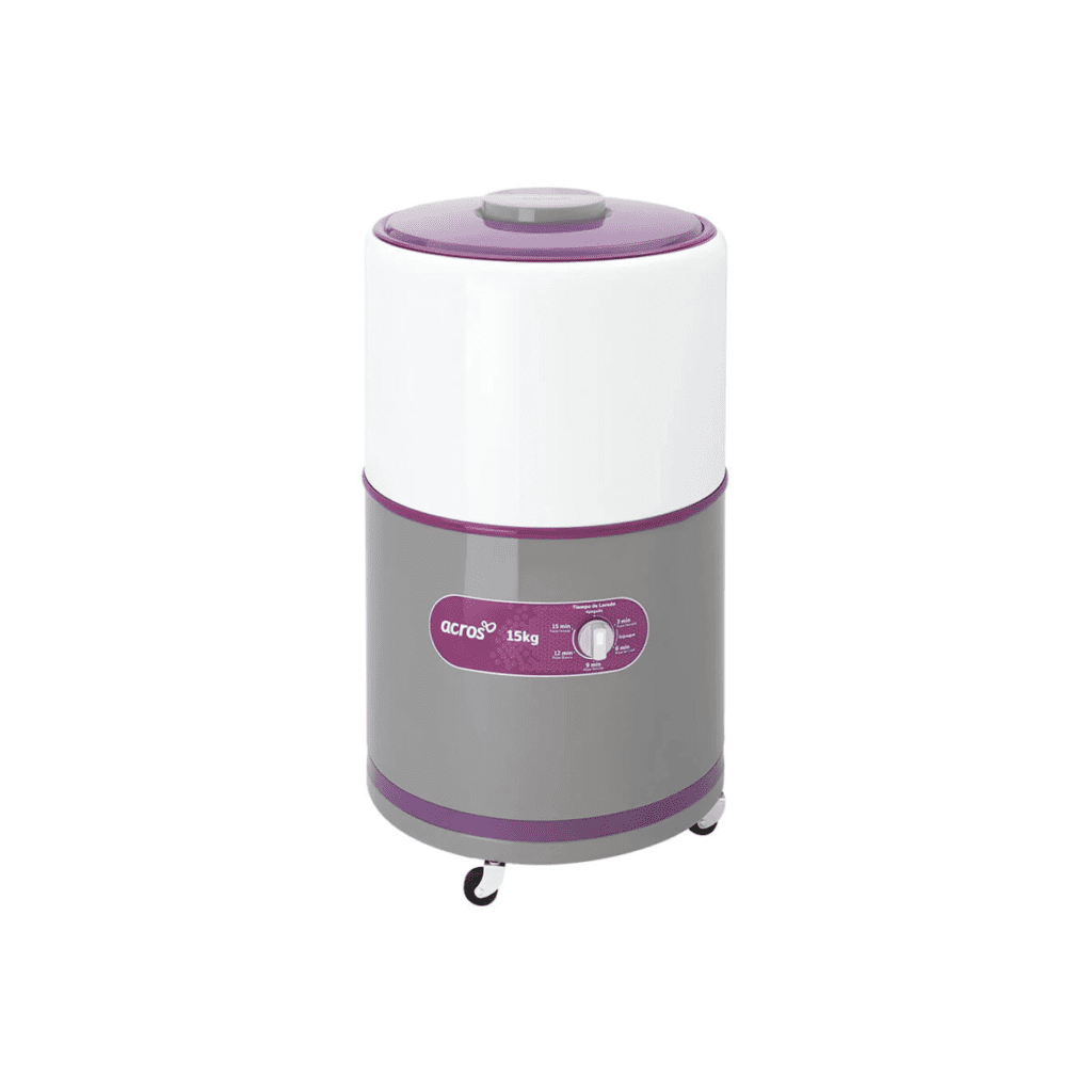 Lavadora ACROS 15 Kg Gris ALF1551EG | Mueblería Juárez